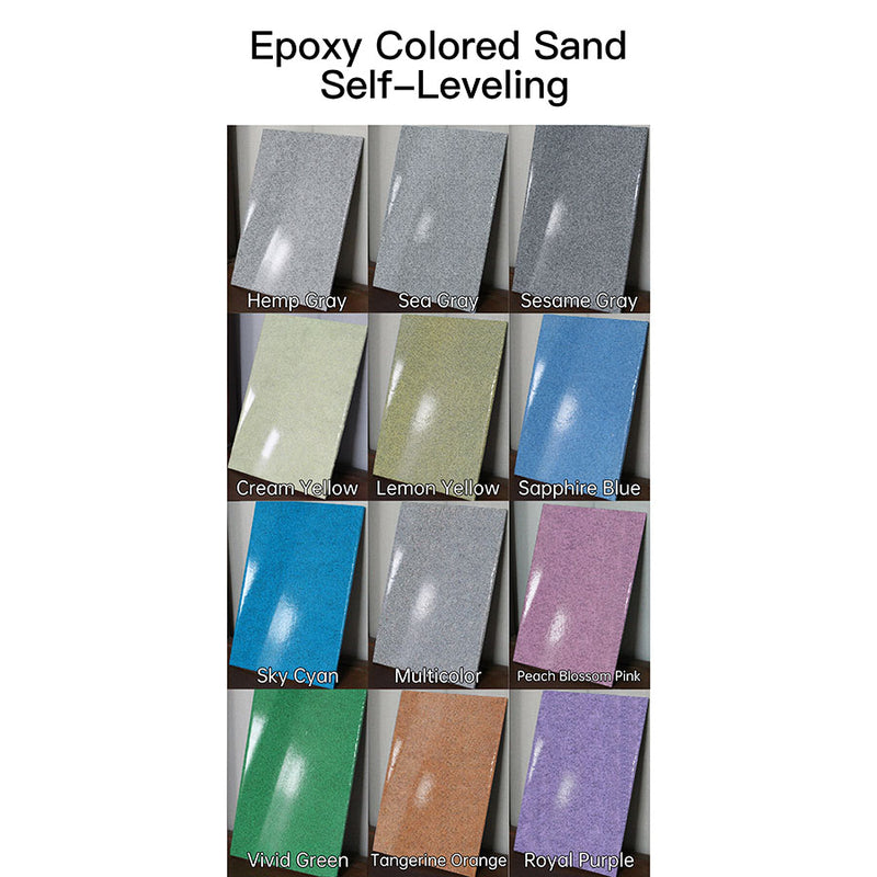 Floor Paint Epoxy Colored Sand Coatings Floor Repair Materials-Vansen ...